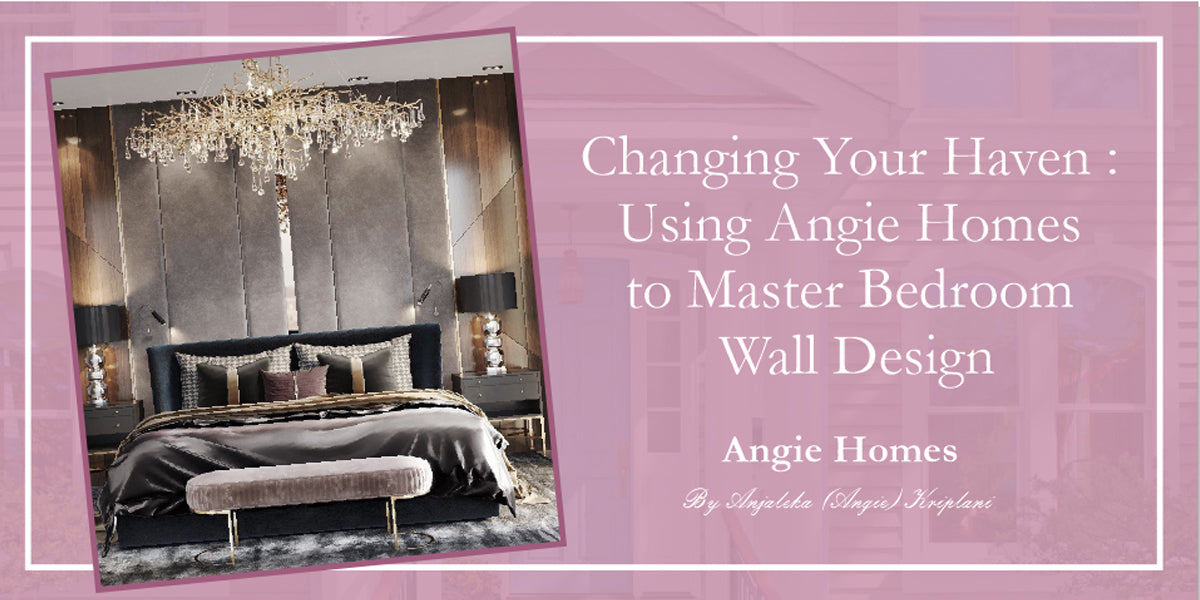 Using Angie Homes to Master Bedroom Wall Design