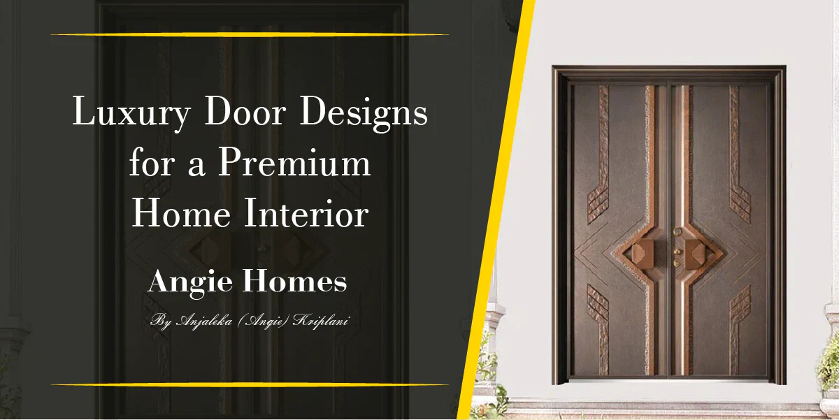 Luxury Door Designs for a Premium Home Interior