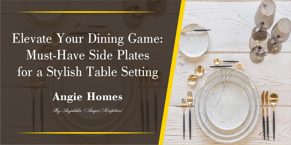 place setting side plate