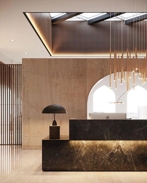 Buy Luxury Reception Tables Online | Modern Reception Desk - Angiehomes