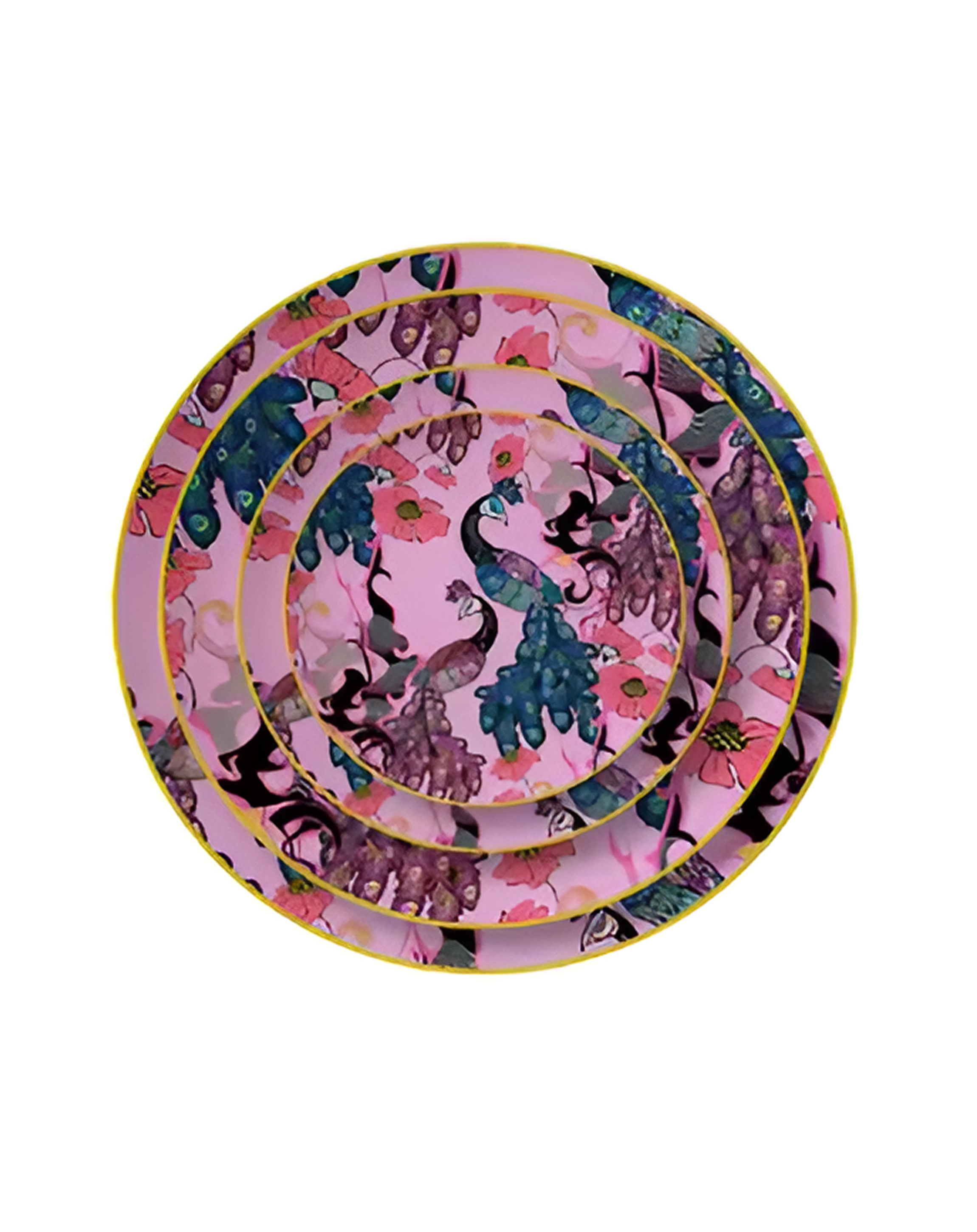 Madagascar rich design plates – ANGIE HOMES