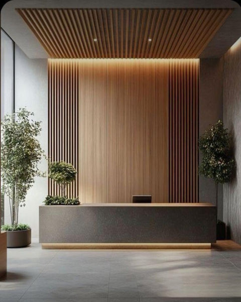 Buy Luxury Reception Tables Online | Modern Reception Desk - Angiehomes