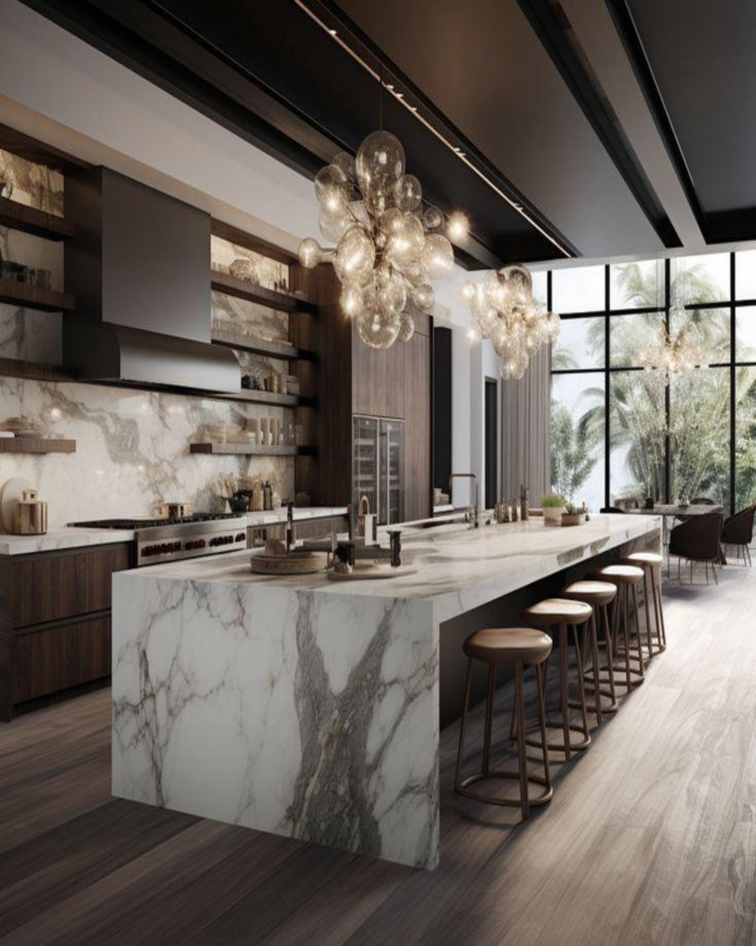 Modern Compact Home Bar Counter - Angie Homes – ANGIE HOMES