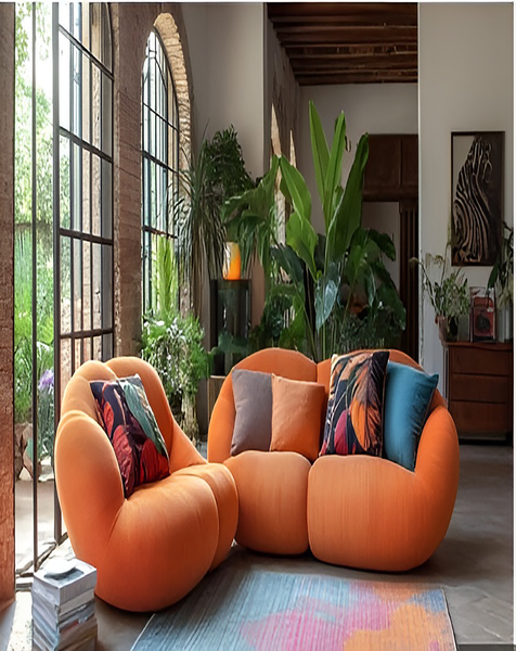 Modern Family Friendly Sofa Set - Angie Homes