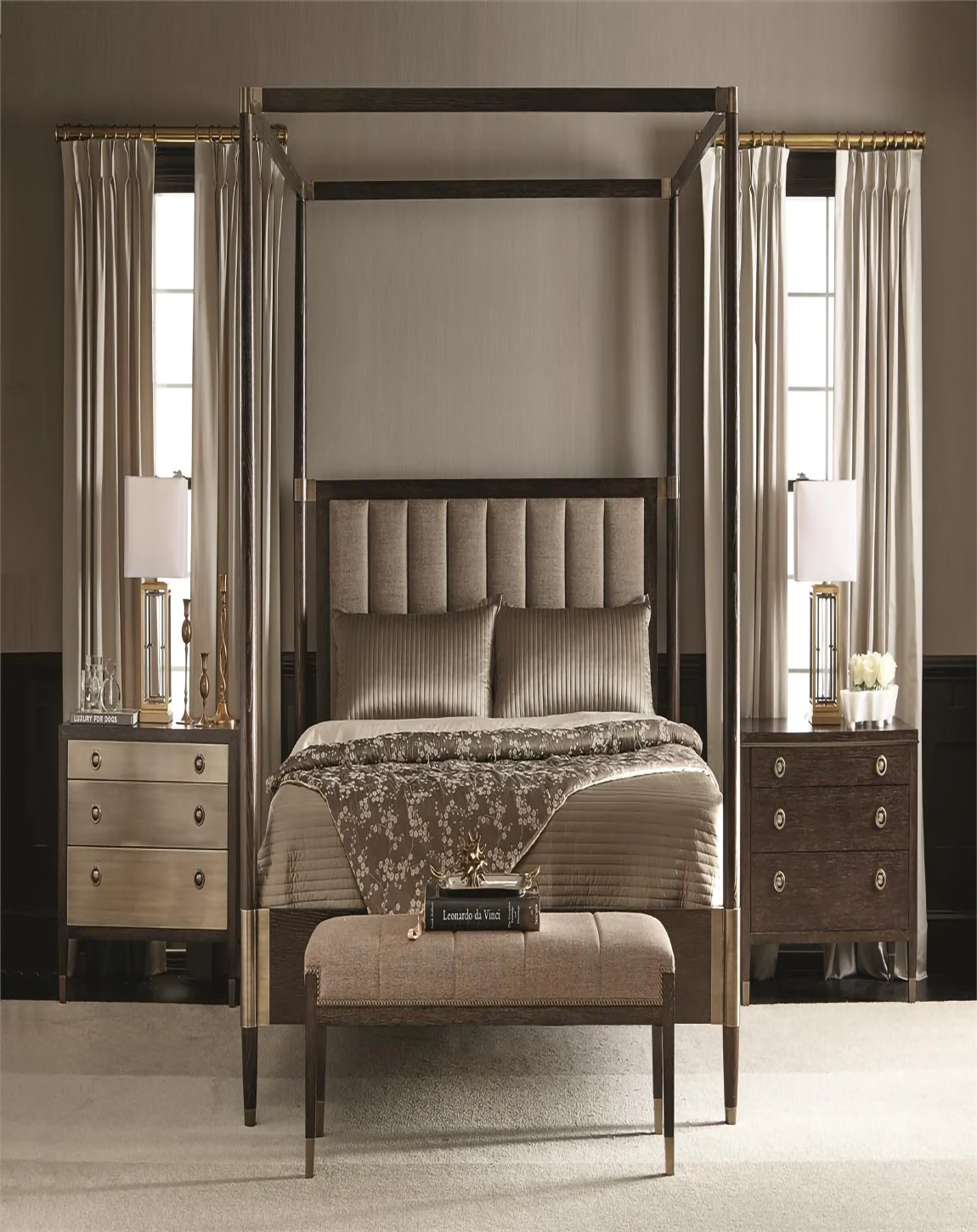 Buy Pearl queen platform bed with storage at best price | Angiehomes ...