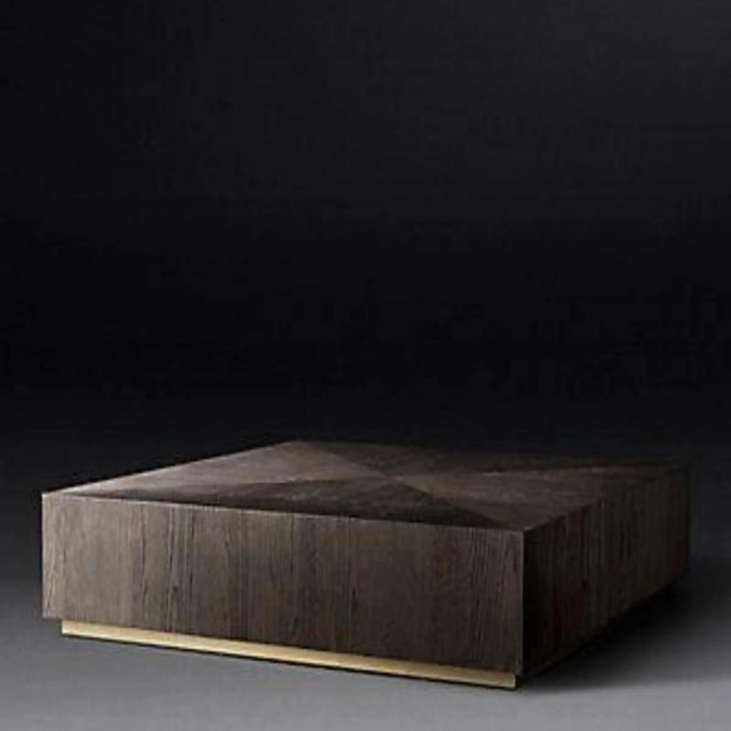 Buy Rex small wooden center table for living room online - Angiehomes ...