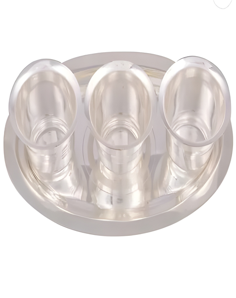 Small Silver Plate Bowl Set of 4 - Angie India Serverware