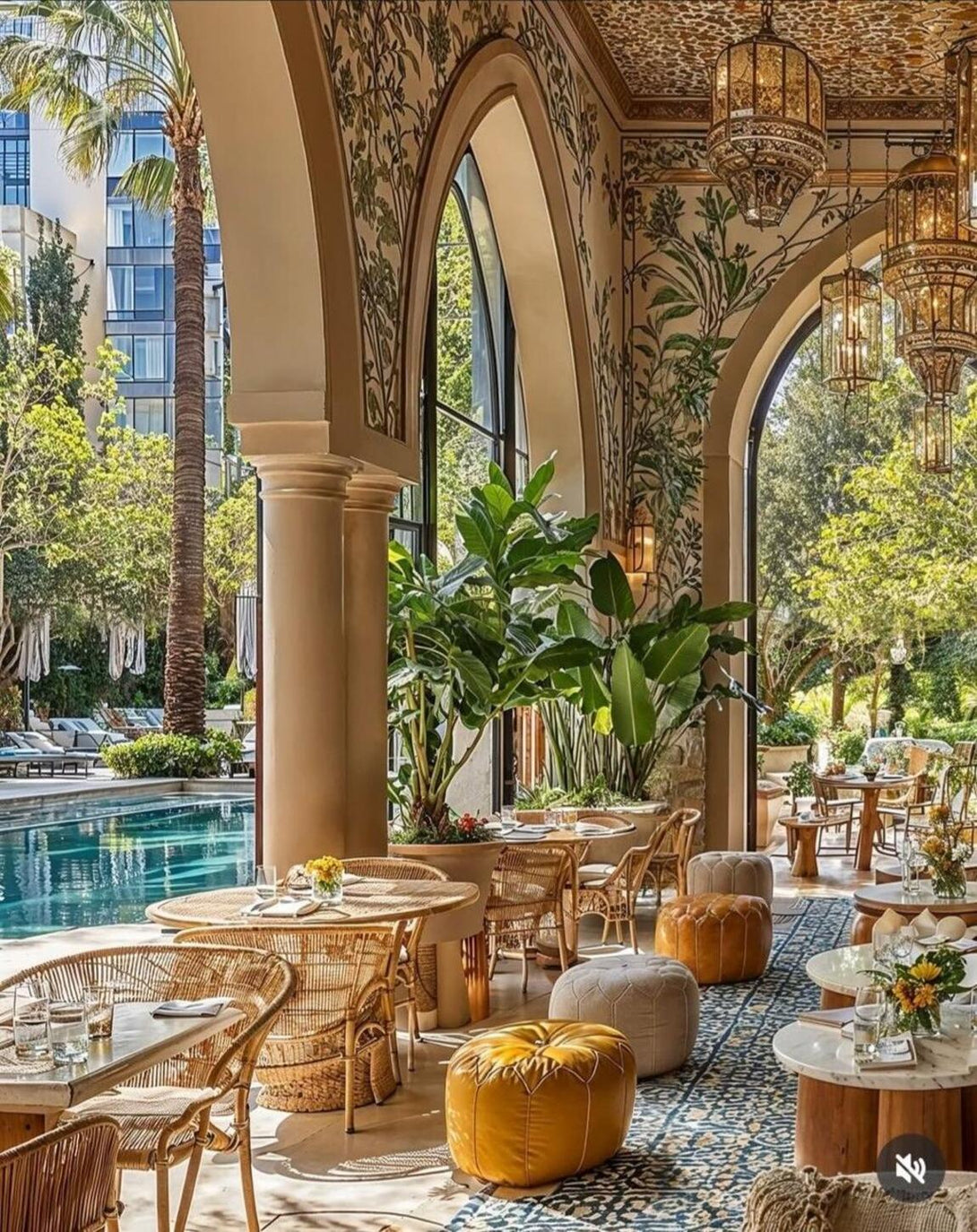 Elevate Your Dining Experience: Sharjah Moroccan Restaurant Interior ...