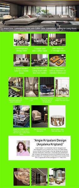 Modern Apartment Interior Design | Modern Flat Interior - Angiehomes