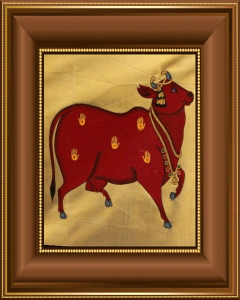 Buy Red cow painting Online | Angiehomes