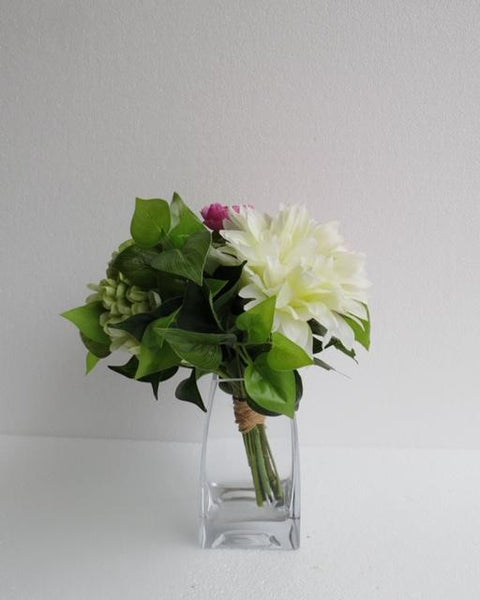 Luxury artificial flower: Buy isadora green & white flowers