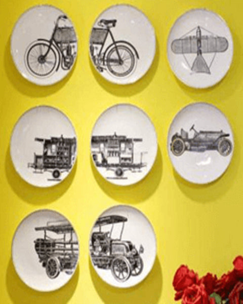 Modern Fancy Wall Decorative Porcelain Dining Dinner Plate Set